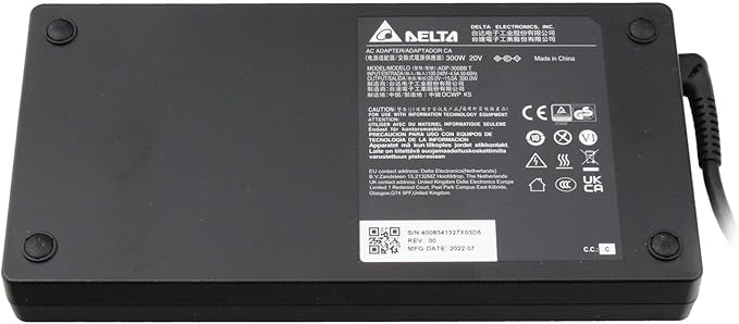 New Original Delta ADP-300BB T Adapter for MEDION ERAZER Major X10 Gam ...
