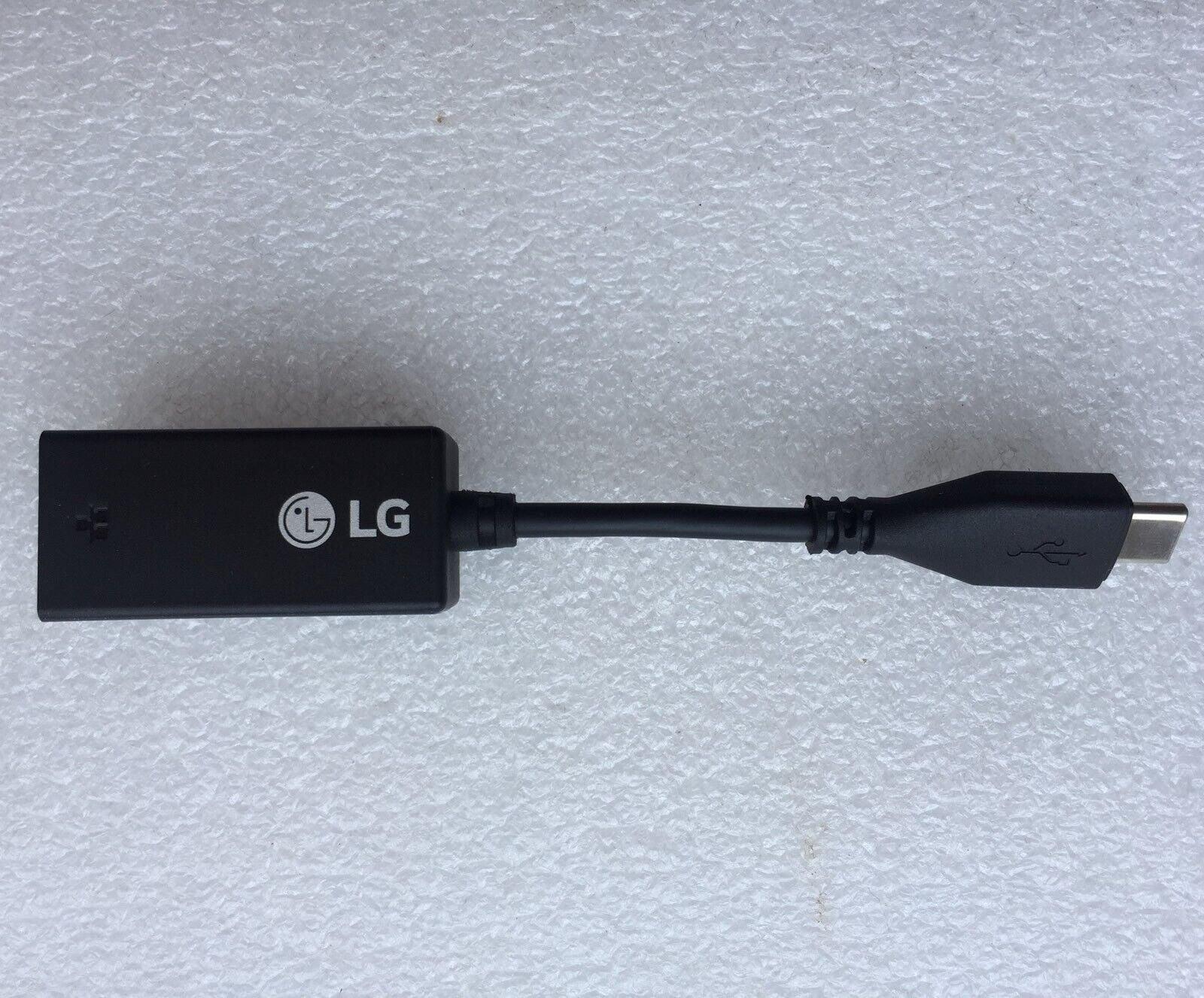 New Original LG EAD63769505 Black Assembly Lan Adapter for LG Gram Lap ...