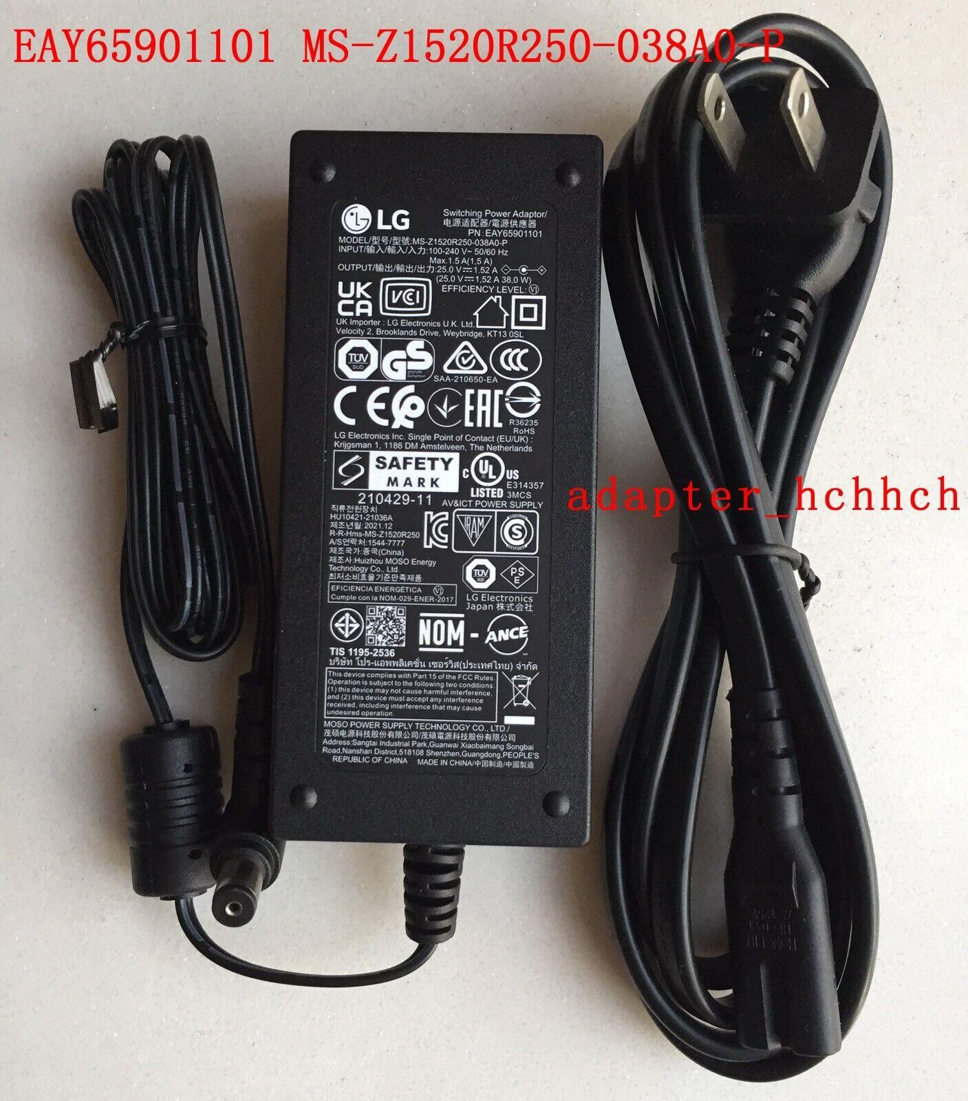 New Original LG 25.0V 1.52A Switching Adapter for LG SL4 Wireless Soun ...