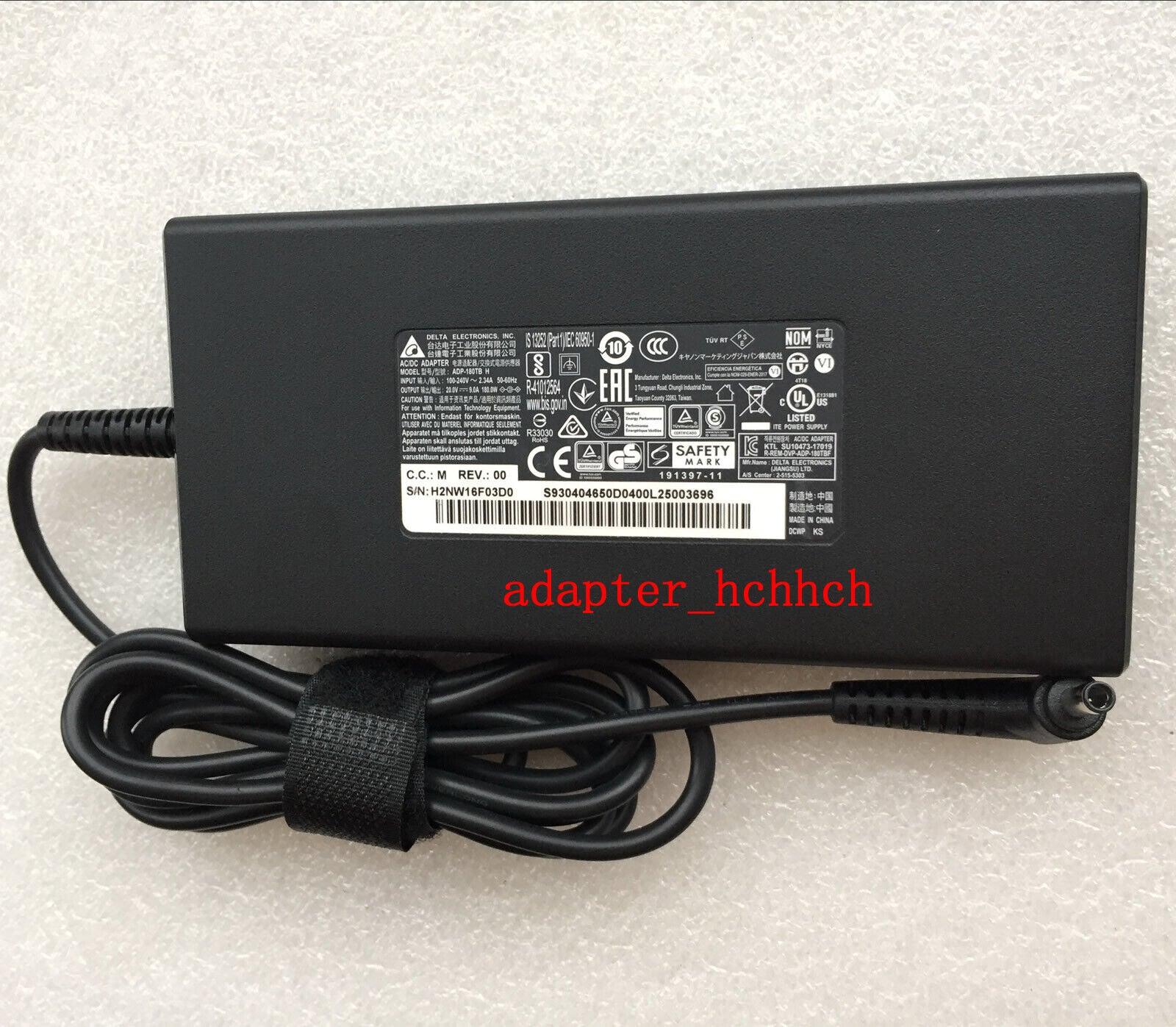 New Original MSI GF75 Thin 10UE-028US ADP-180TB H Delta 180W 20V 9A Ad ...