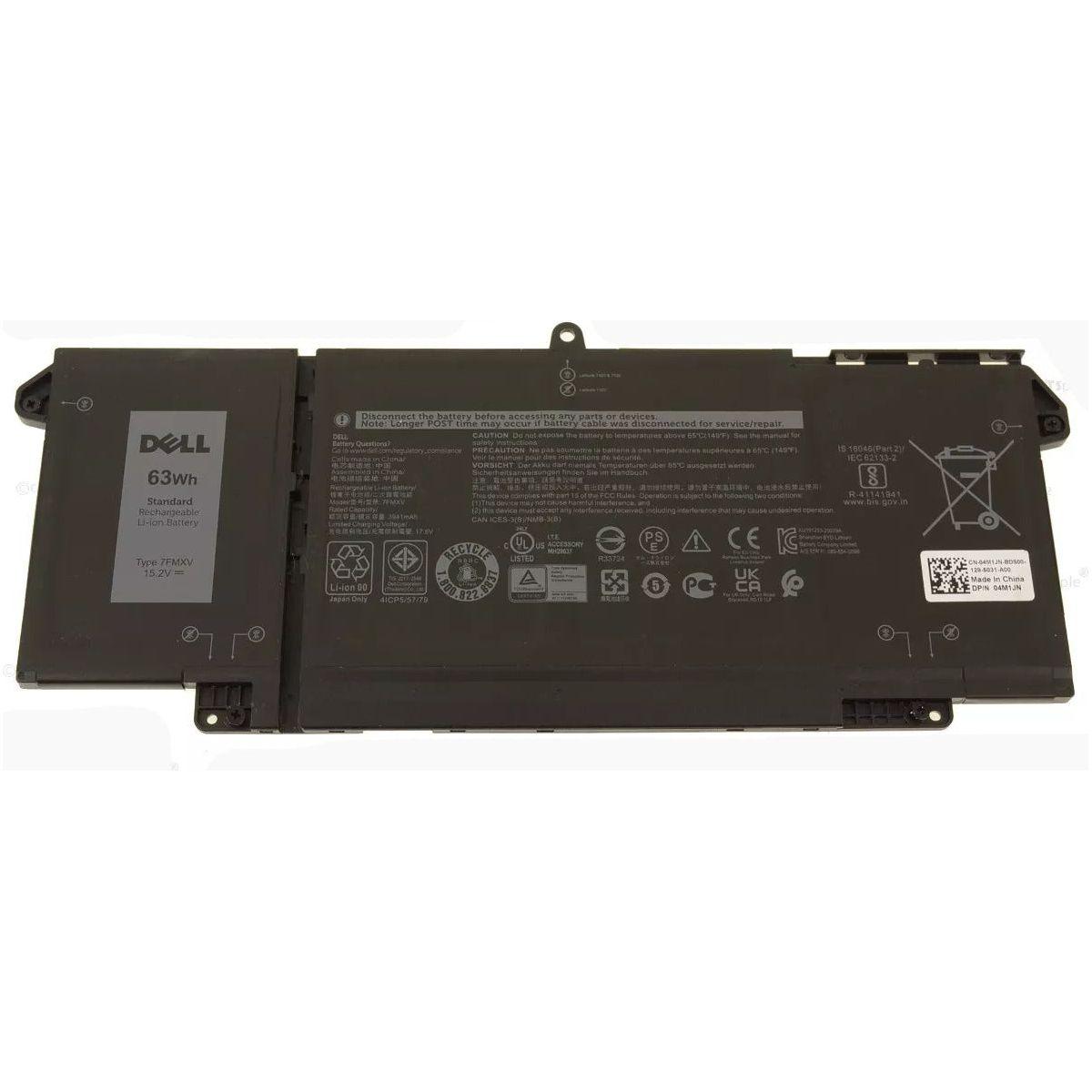 New Genuine Dell Latitude 5320 7320 7420 2-In-1 Battery 63WH ...