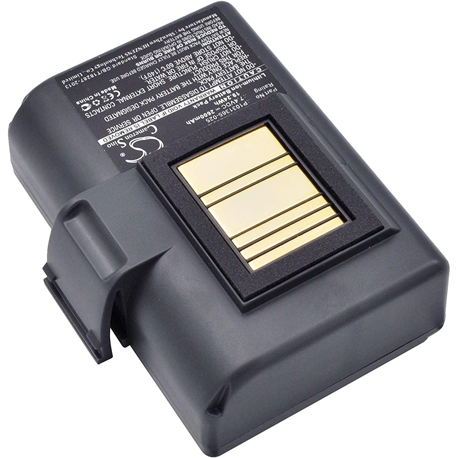 New Zebra Printer P1051378 P1031365-021 Replacement Battery ...
